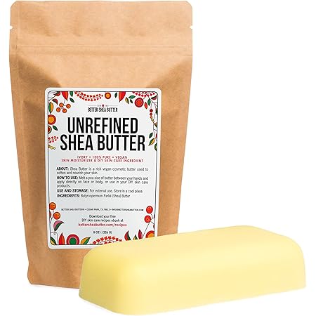 Amazon.com : Essential Depot Shea Butter - Grade A - 16 oz - 1 lb ...