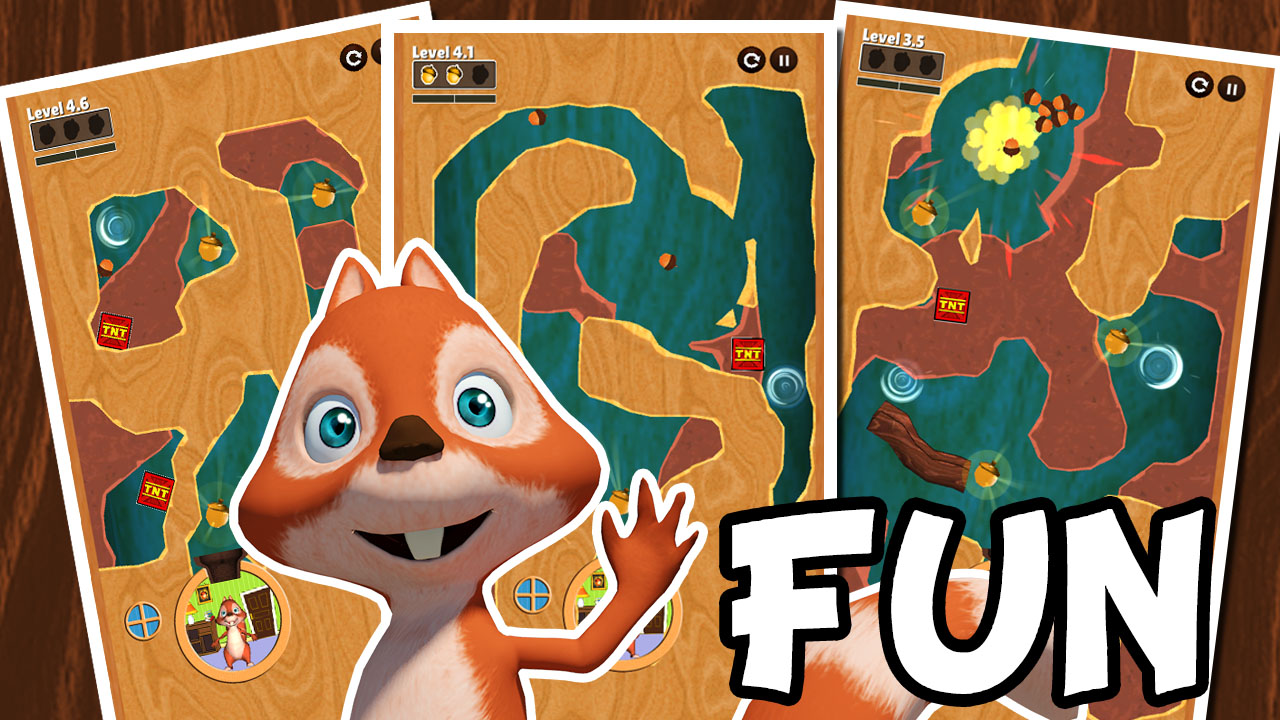 Where Are My Nuts? Go Squirrel (Free) - App on the Amazon Appstore
