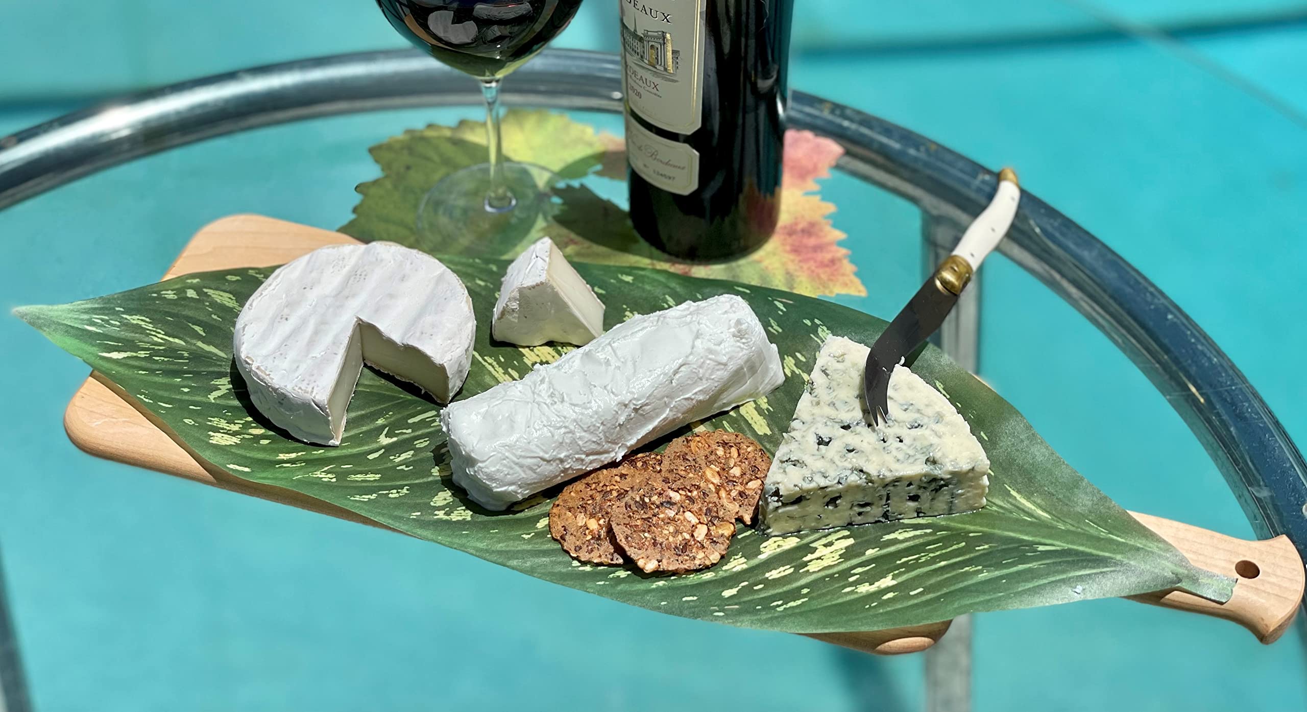 Amazon.com: Parchment Paper Leaves for Cheese & Charcuterie Boards ...