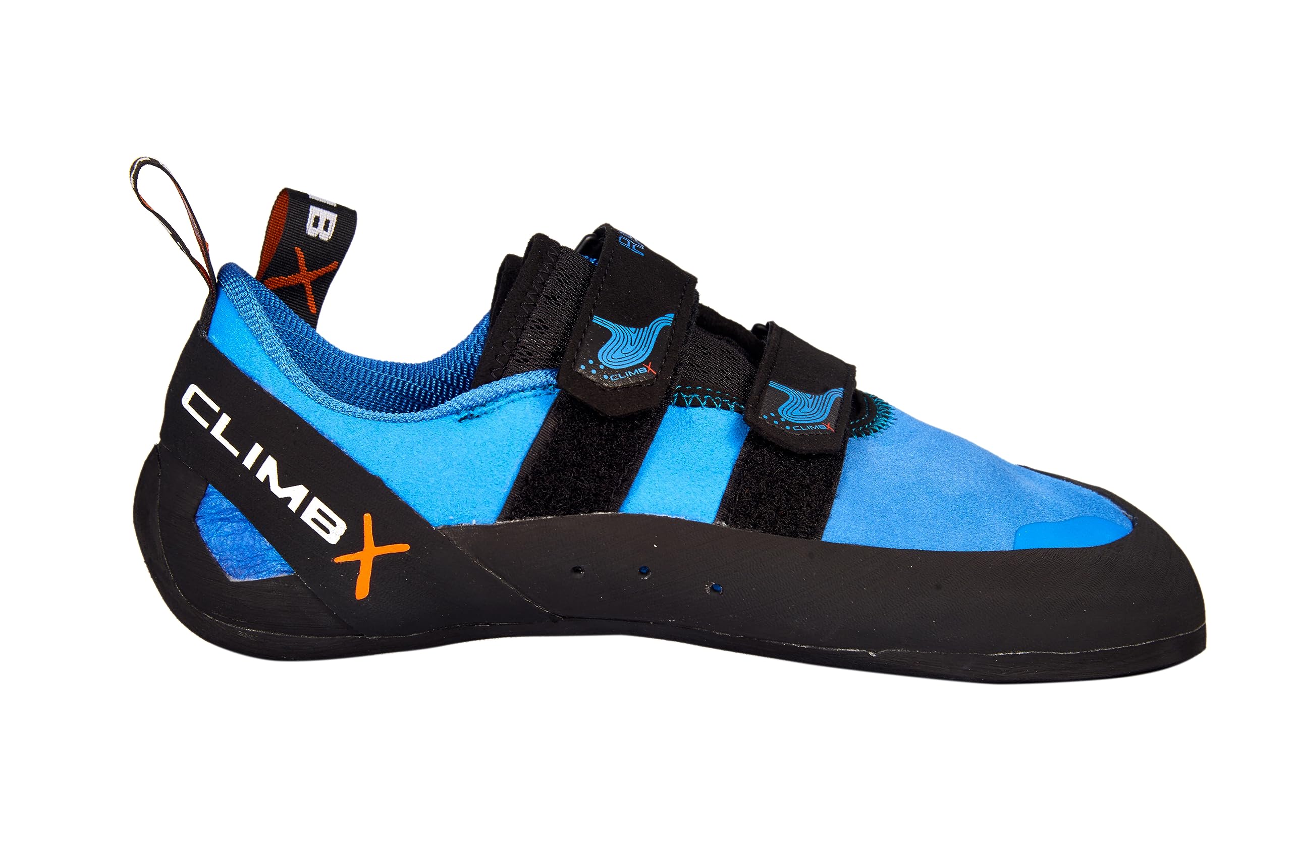 Climb X Rave Strap Climbing Shoe, French Blue