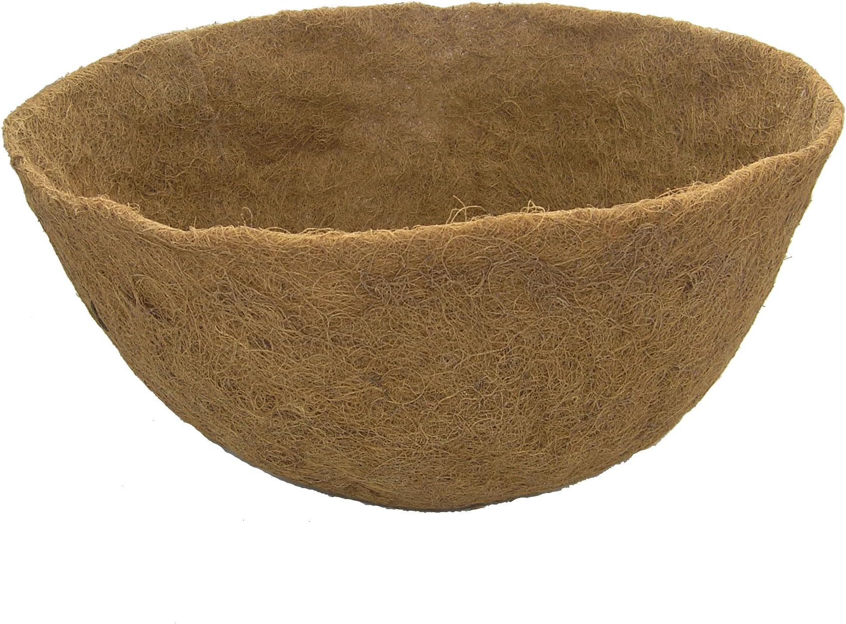 Amazon.com: Garden Artisans 20 Inch x 10 Inch Round Molded Coco Liner ...