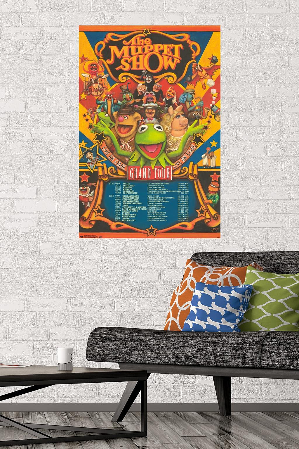 Muppets Meistgesuchtes Poster THE MUPPETS,'MOST WANTED' THE MUPPET