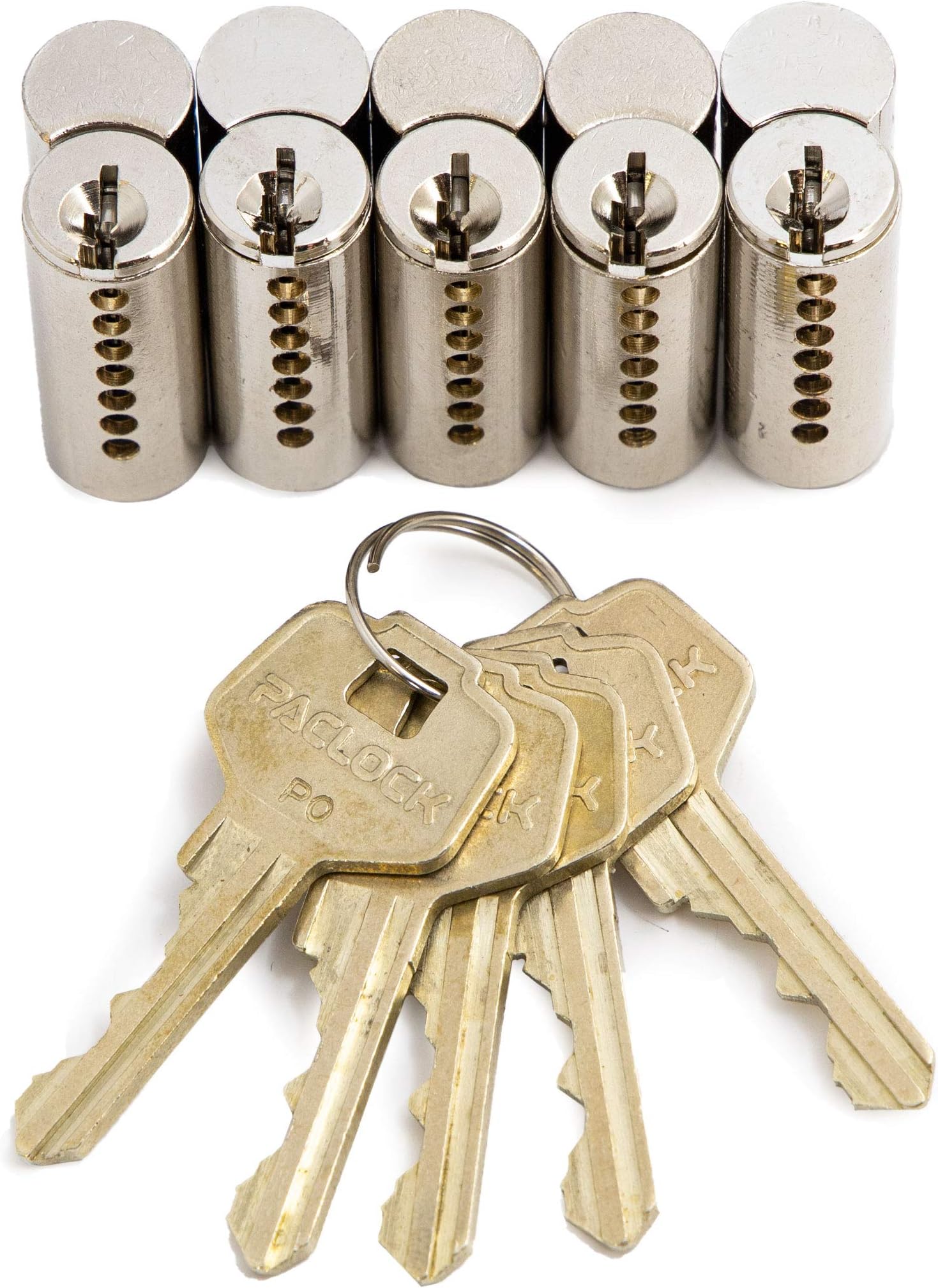 Amazon.com: PACLOCK | UCS KA5-5 | Keyed Alike Cylinders | Pack of 5 ...