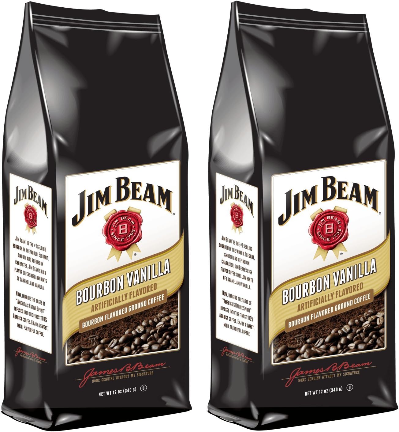 Amazon.com : New Jim Beam Bourbon Vanilla Single Serve Coffee Cups - 10 ...