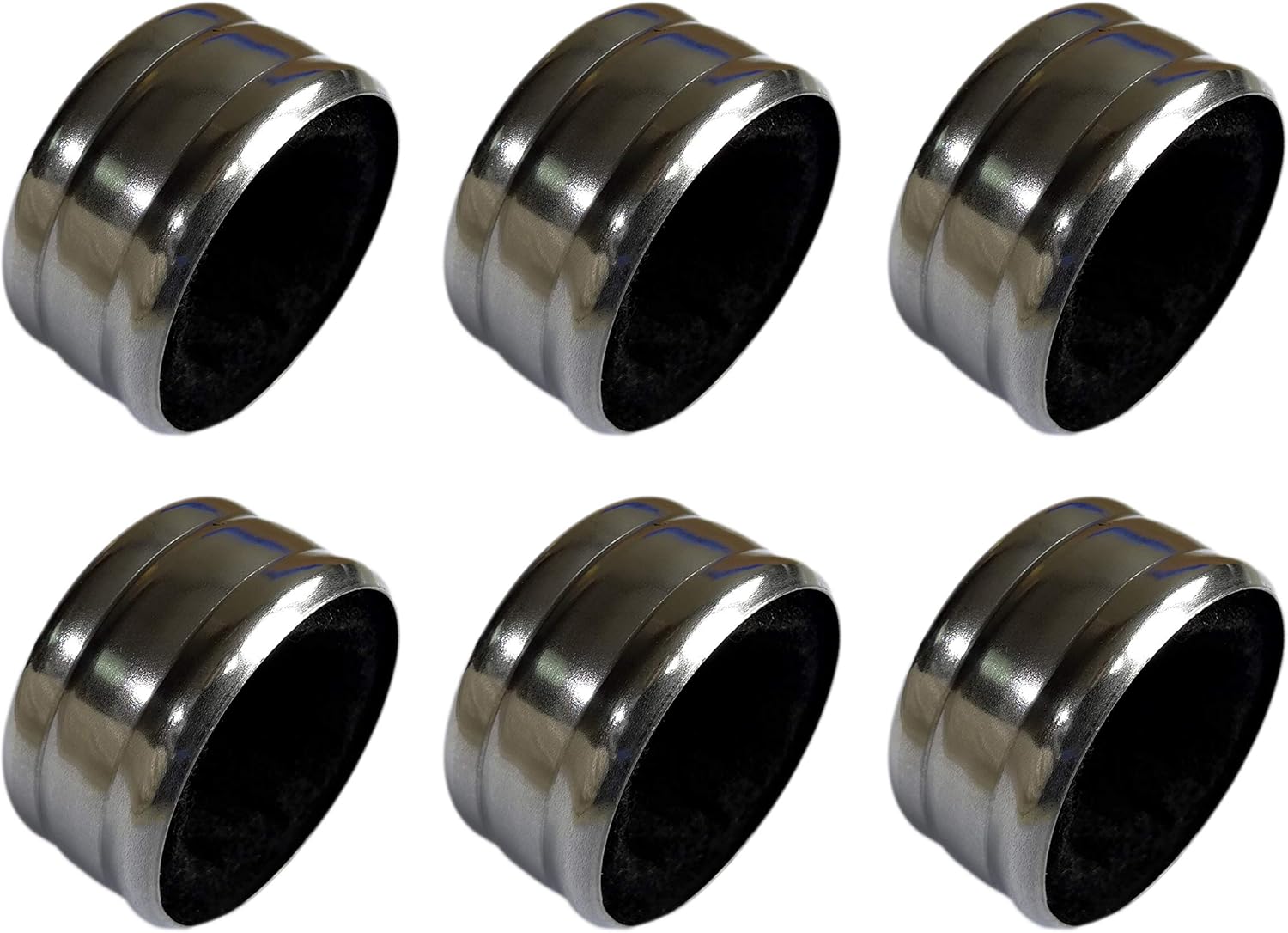 Amazon.com: Actopus 6pcs Wine Bottle Drip Collar Ring Stainless Steel ...
