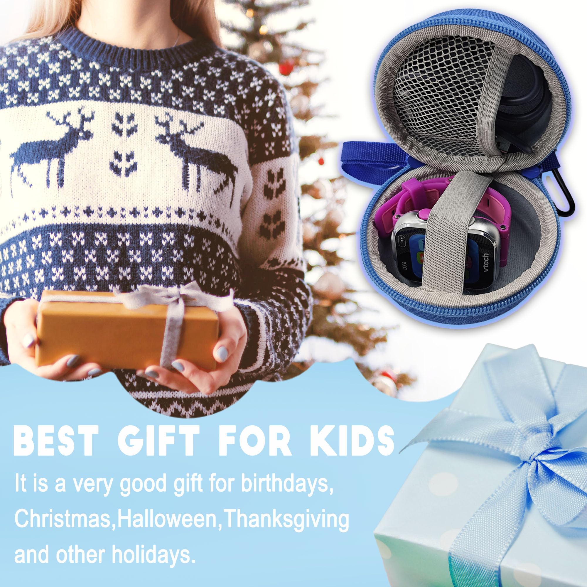 Snapklik.com : Xcivi Carrying Case For VTech KidiZoom Smartwatch DX4 ...