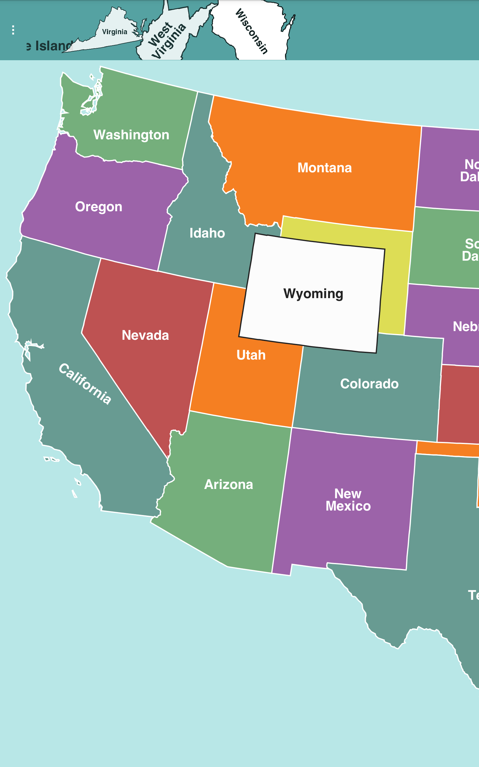 USA Map Puzzle - App on Amazon Appstore