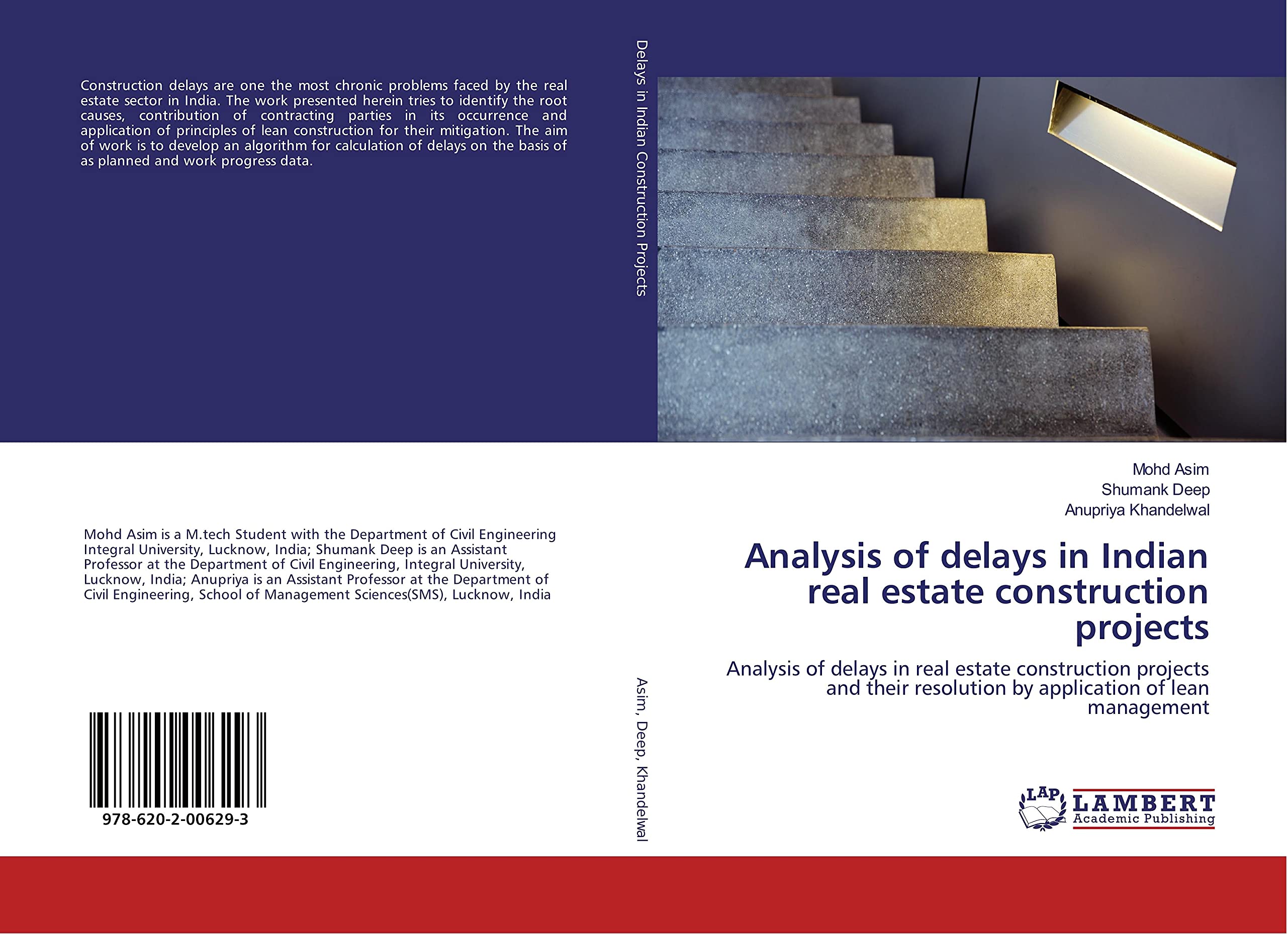 Buy Analysis of delays in Indian real estate construction projects: Analysis of delays in real ...