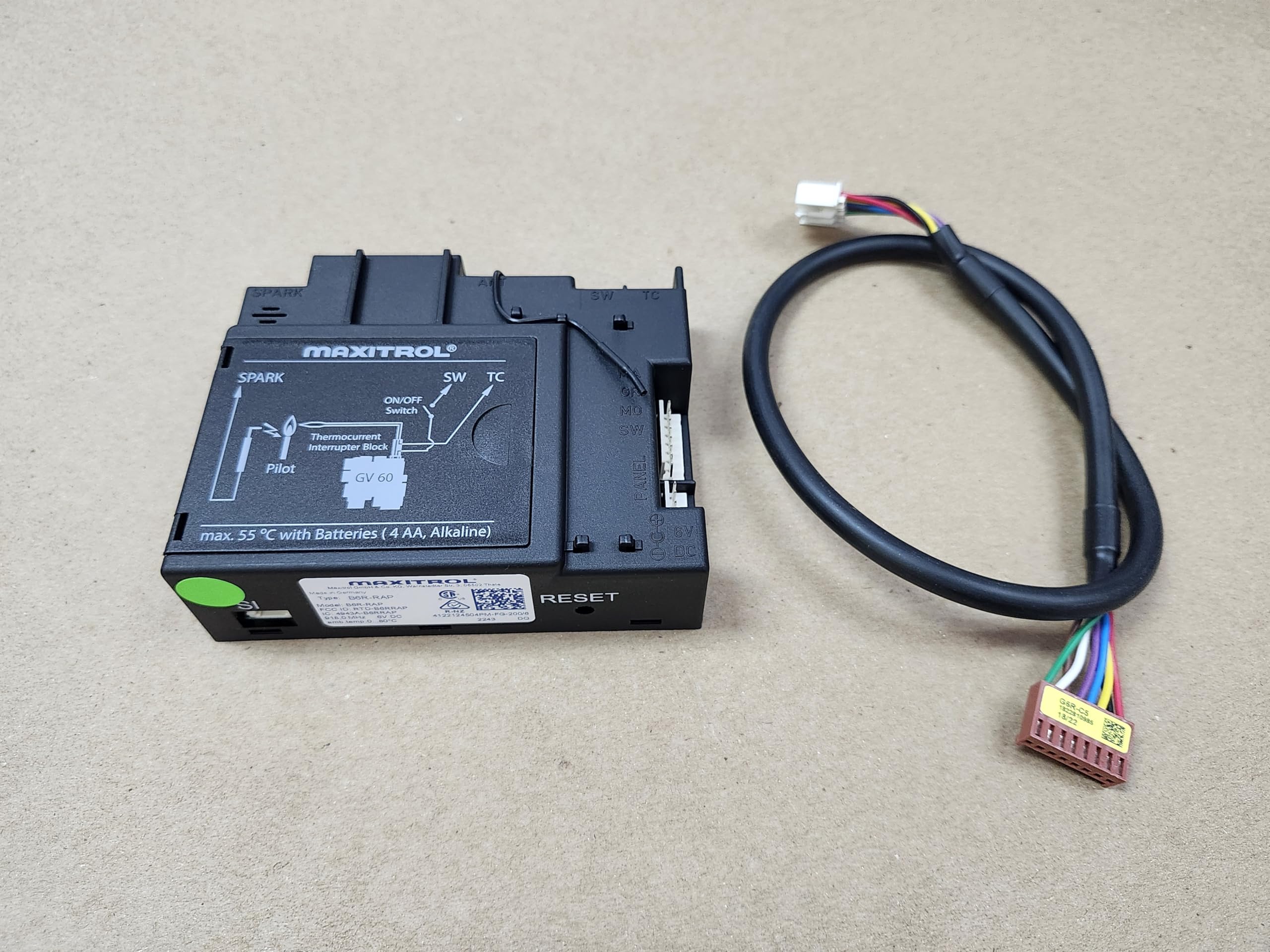 Amazon.com: Maxitrol GV60 B6R-Rap Control Module with Wire Harness ...