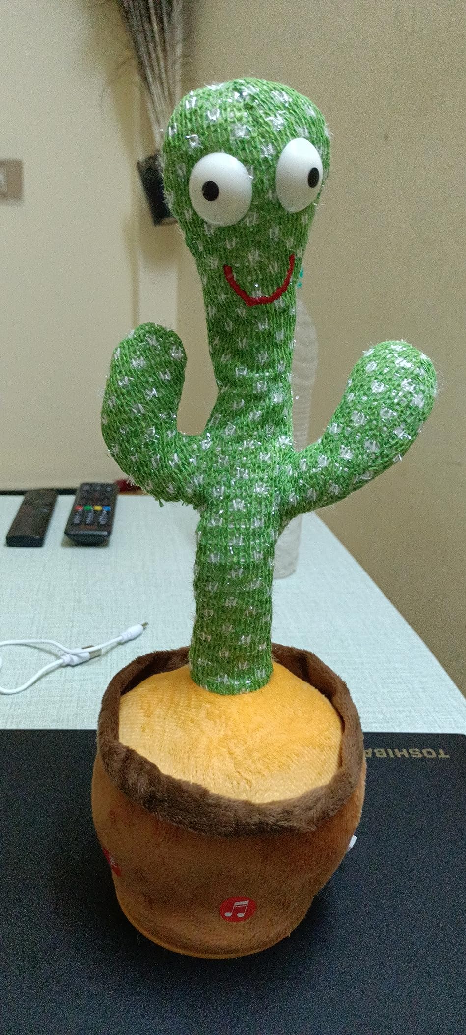 Dancing Talking Cactus Toy for Baby,Funny Mimicry Talk Back Soft Plush ...