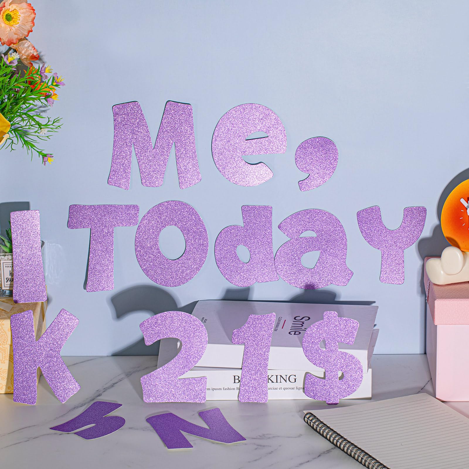 Snapklik.com : Colarr 216 Pcs Glitter Bulletin Board Letters For ...