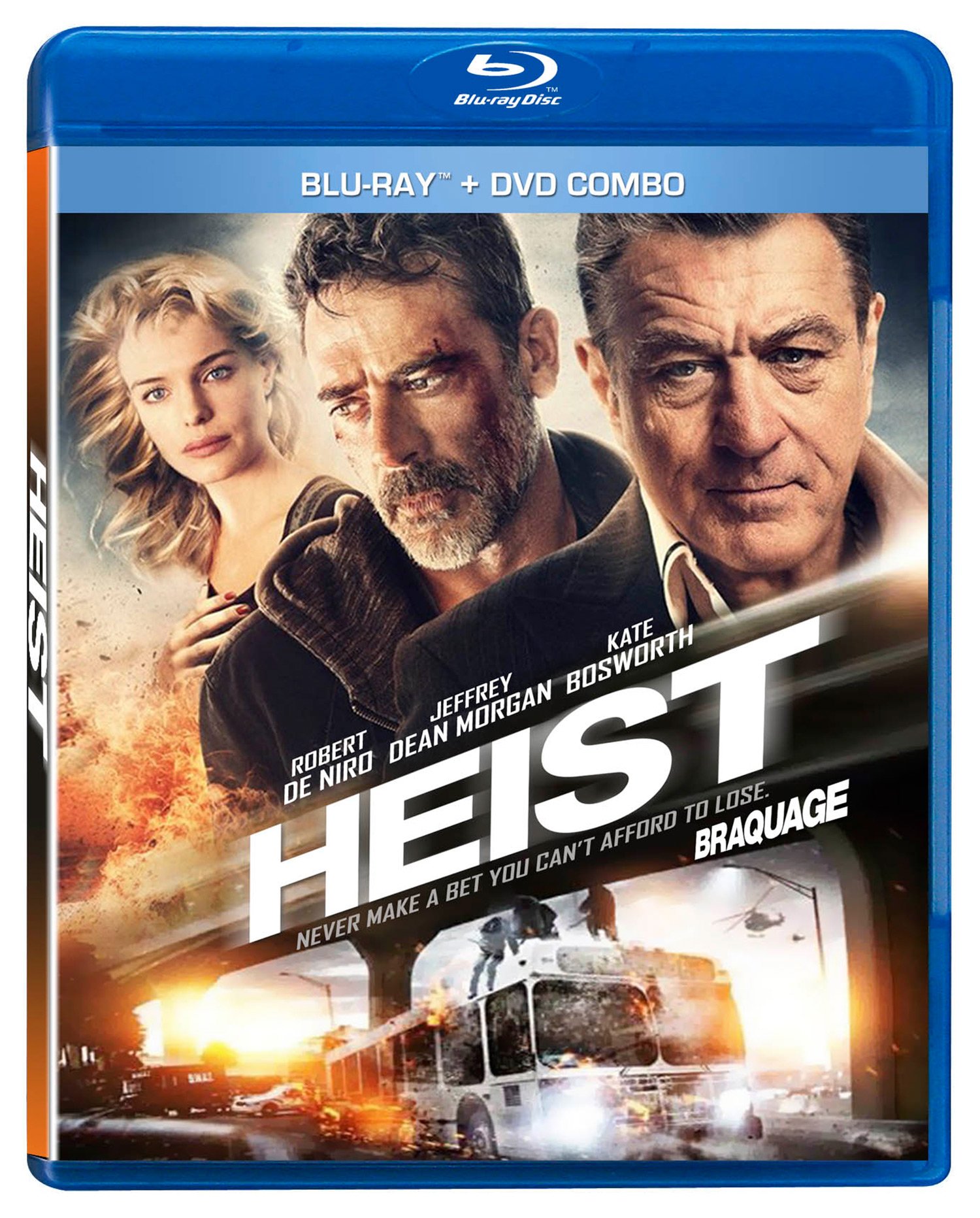 Amazon.com: Heist (Blu-ray + DVD) : Robert De Niro, Jeffrey Dean Morgan ...