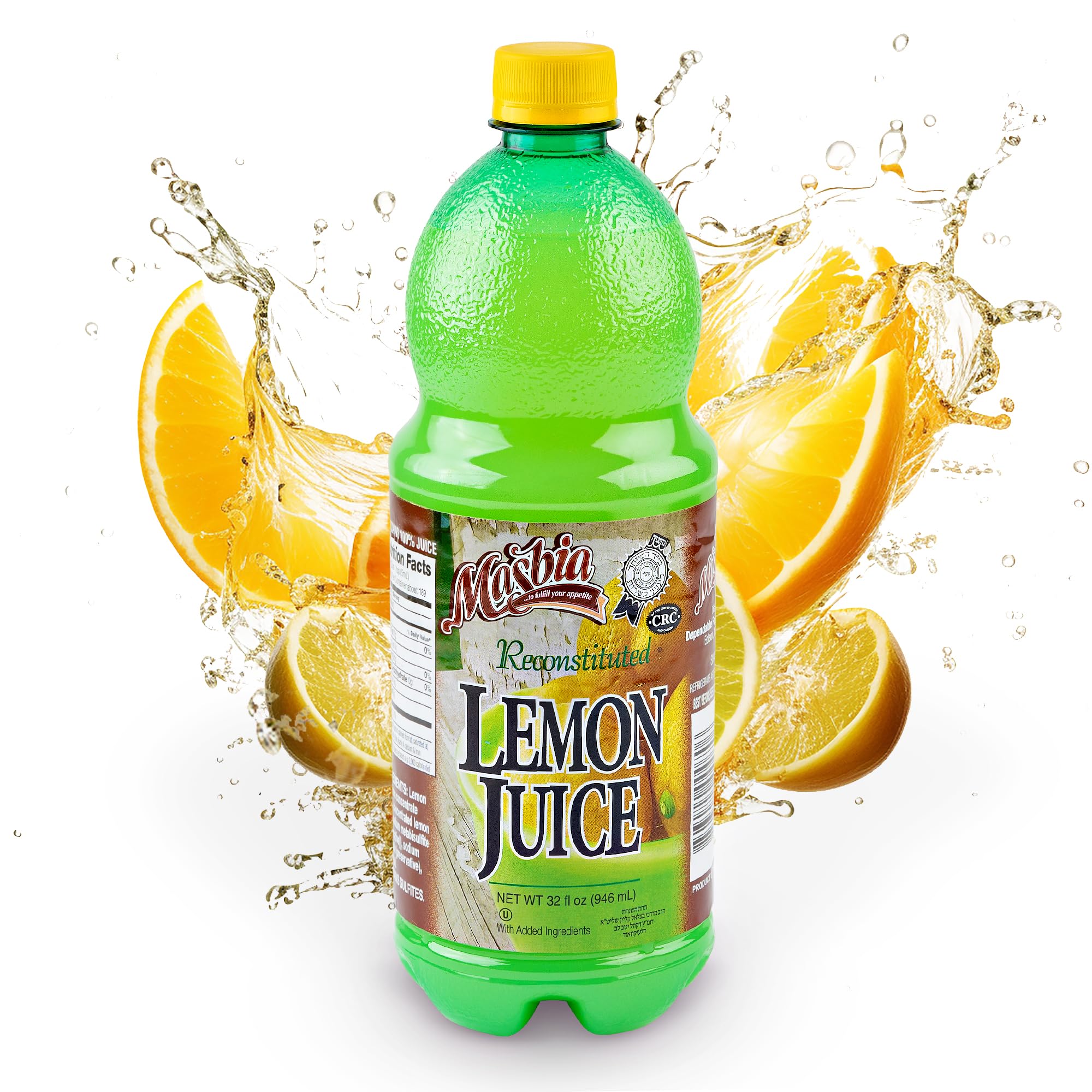 Amazon.com : Dependable Food Lemon Juice - 32 Fl. Oz.- Reconstituted ...