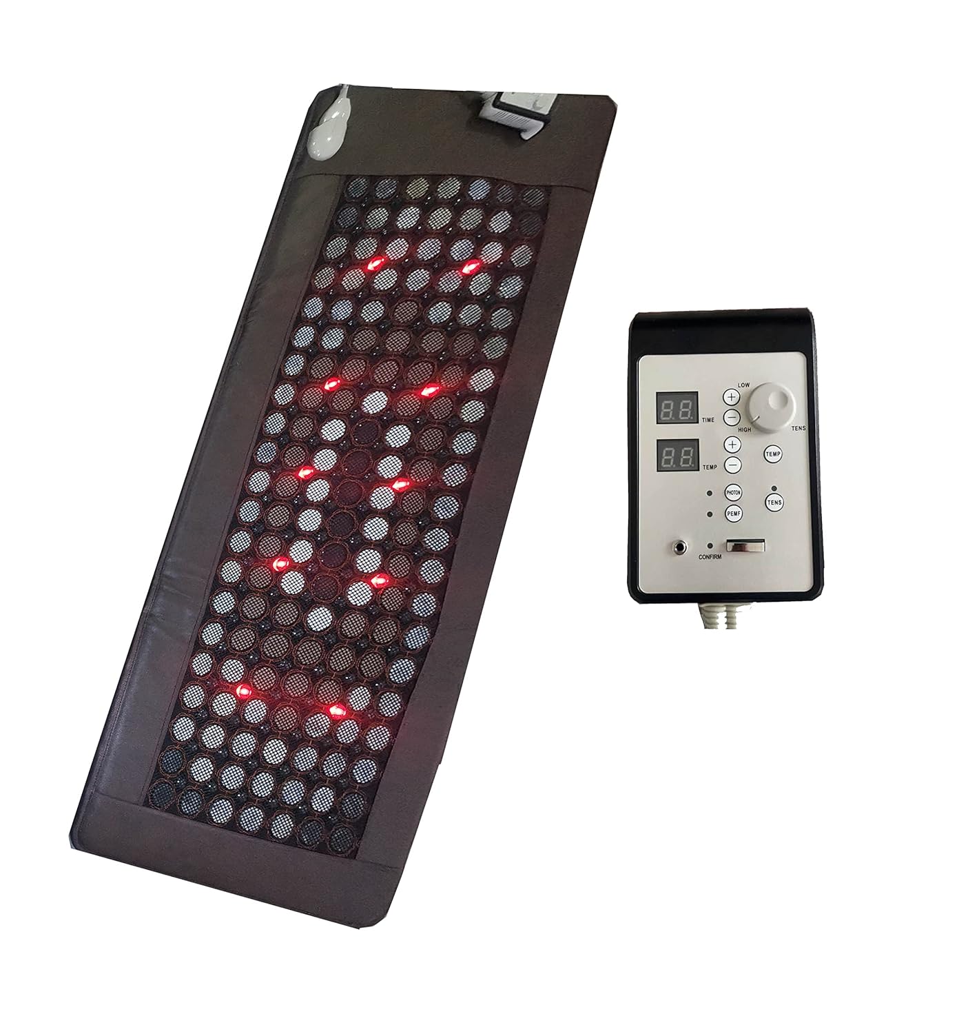 CAREFIT PEMF ETS Jade Tourmalene Medical Heating Mat with Photon Lights ...