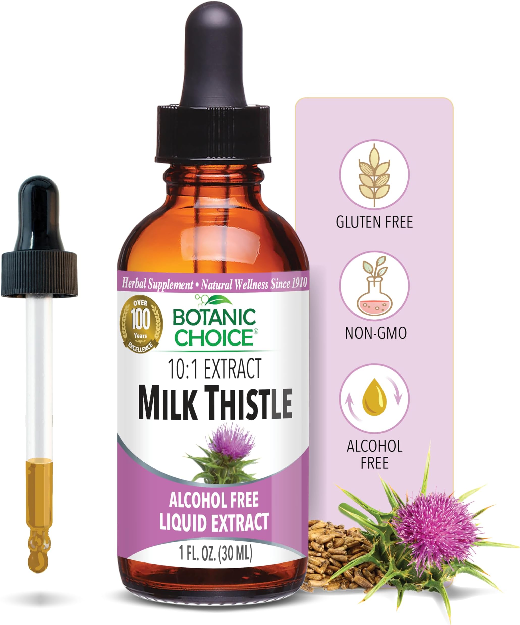 Amazon.com: Milk Thistle Supplement - Organic Milk Thistle Liver Detox ...