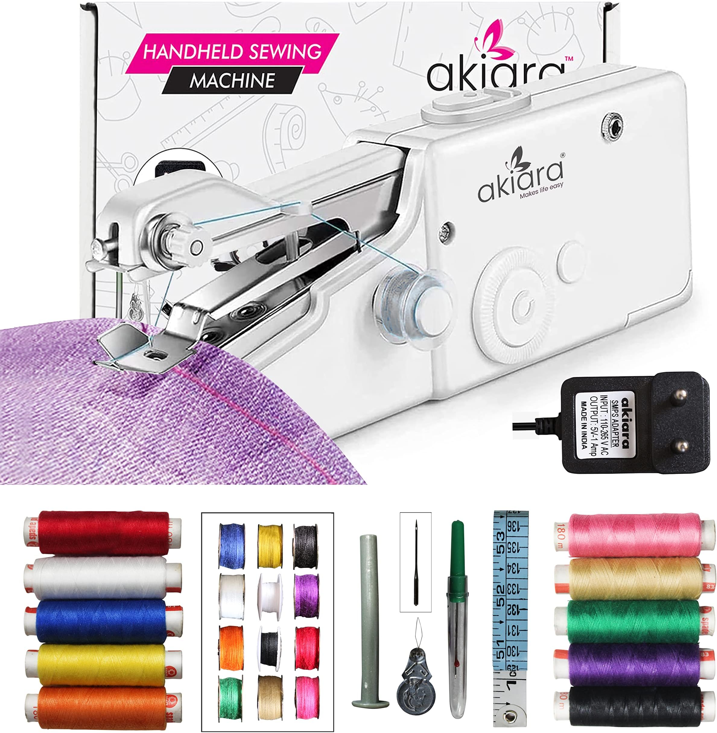 IBS Electric Handy Stitch Sewing Handheld Cordless Portable Sewing ...