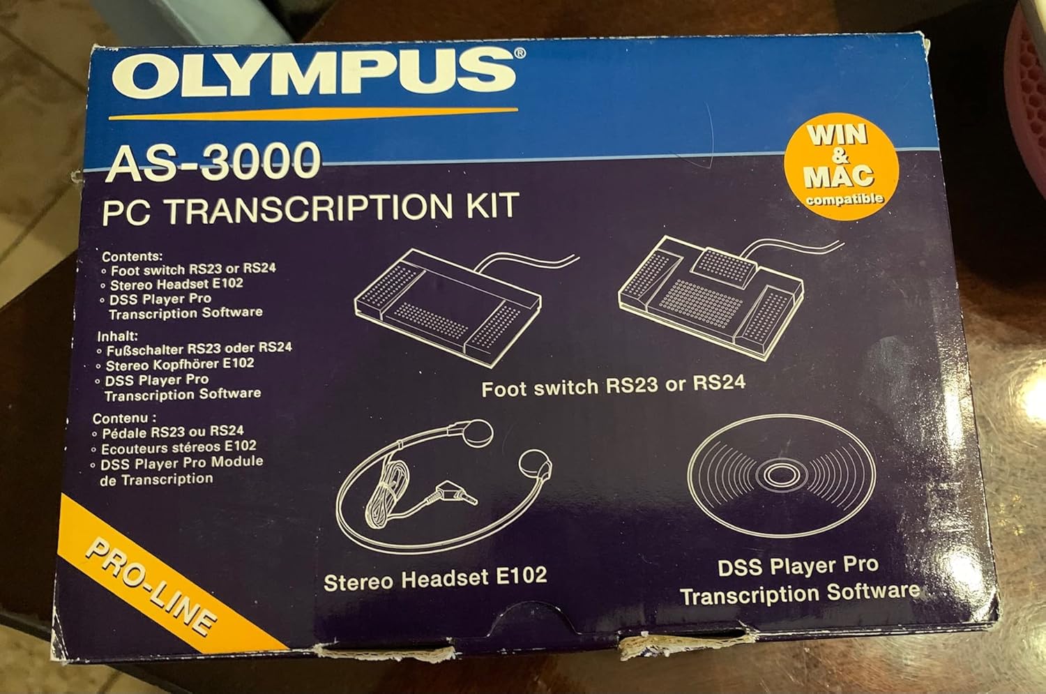 Amazon.com: Olympus PC Transcription Kit AS-3000 : Electronics