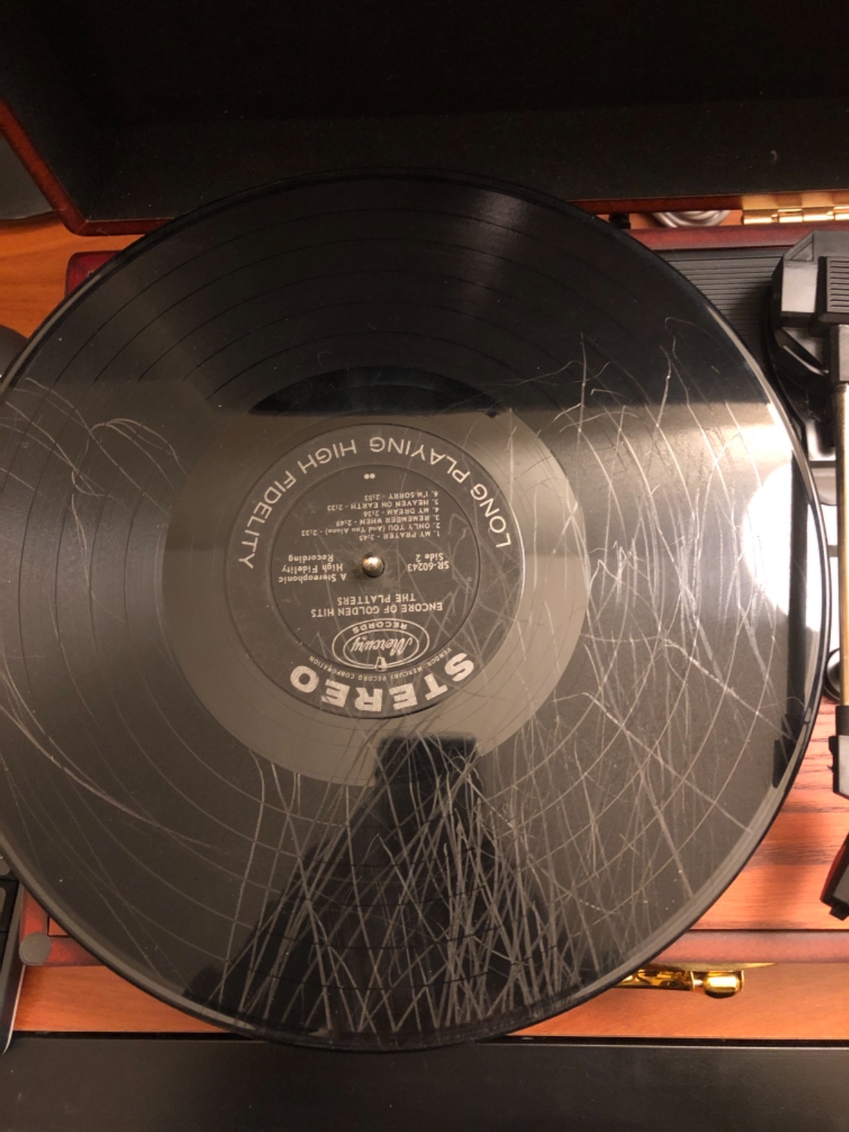 Amazon.com: THE PLATTERS ENCORE OF GOLDEN HITS vinyl record: CDs & Vinyl