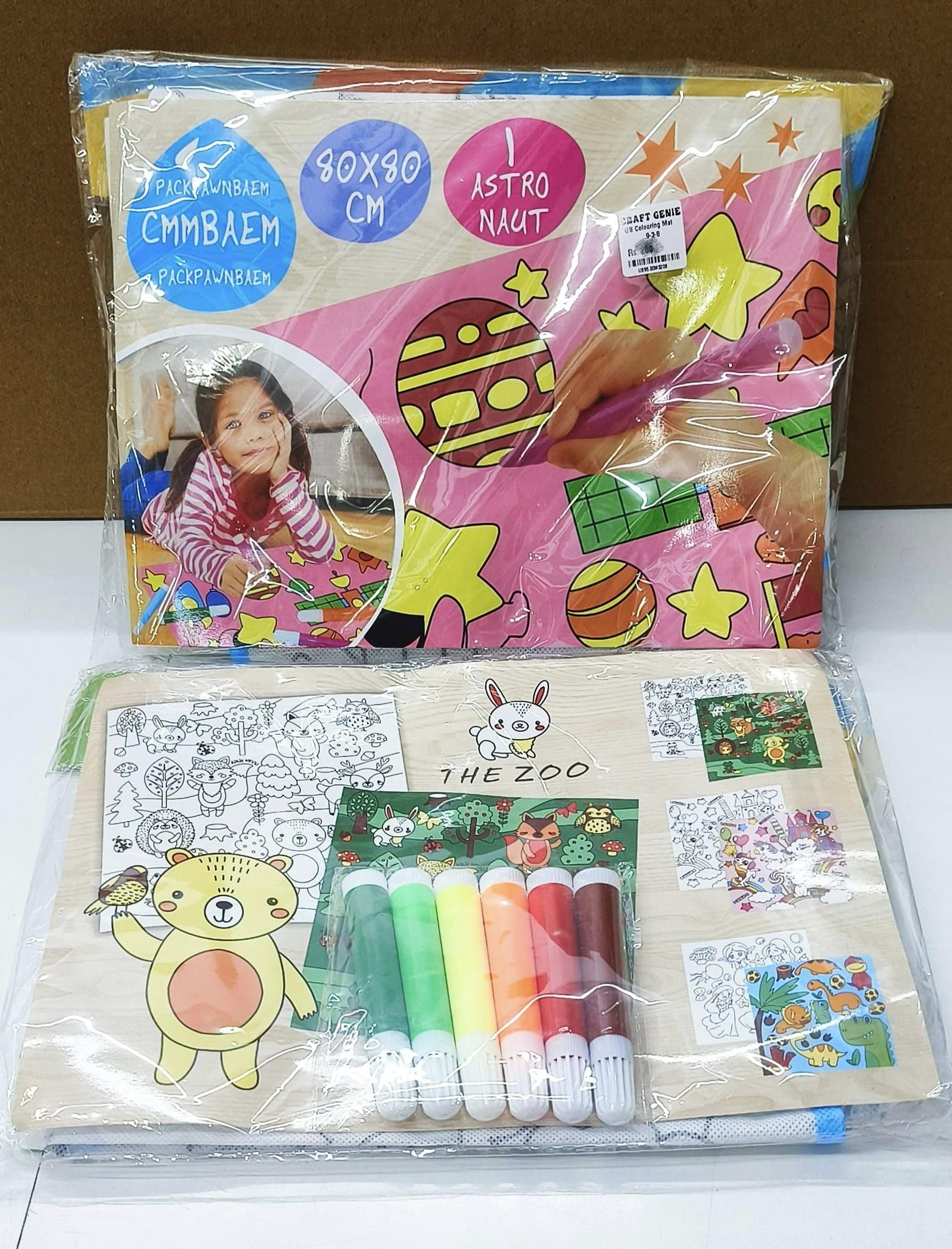 SHAKTISM Drawing Washable Mat for Children, Kids Drawing Mat Colouring ...