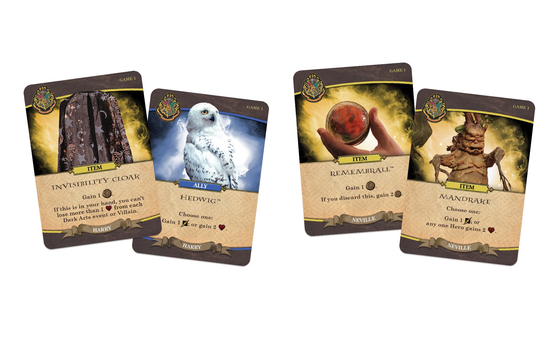 Harry Potter Hogwarts Battle Cooperative Deck Building Card Game ...