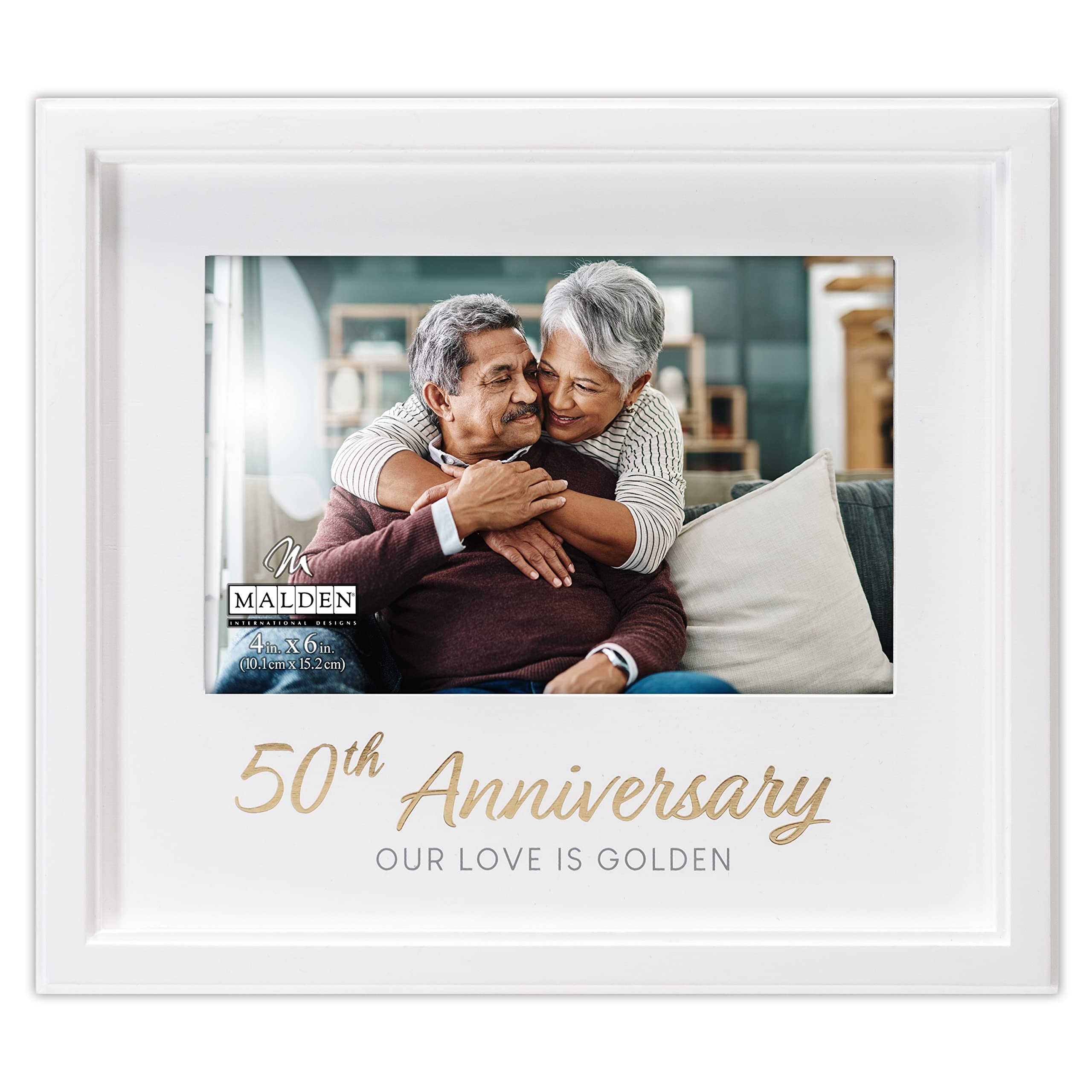 Amazon.com - Malden International Designs 4 x 6 inch Matted 50th ...