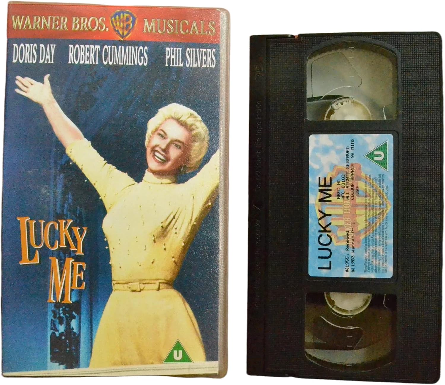 Amazon.com: Lucky Me [VHS] : Doris Day, Robert Cummings, Phil Silvers ...