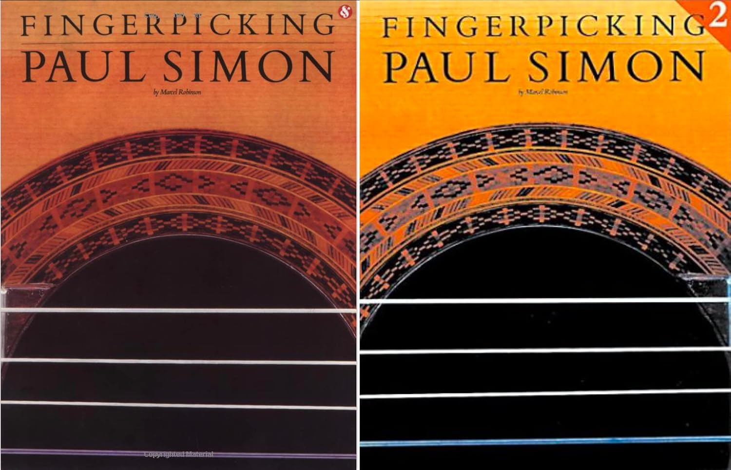 Fingerpicking Paul Simon Volumes 1 & 2: Marcel Robinson: Amazon.com: Books