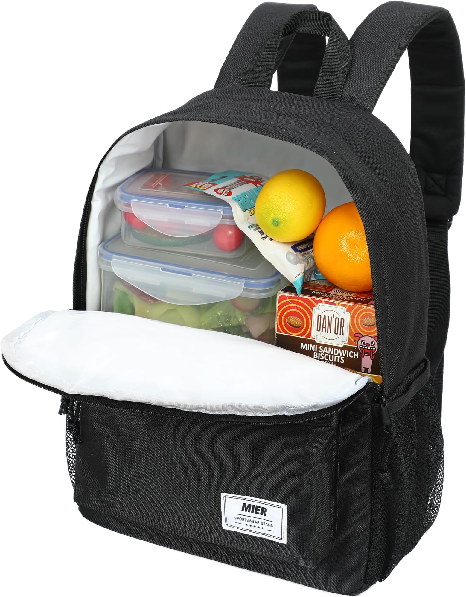 MIER Insulated Backpack Cooler Small Leakproof Lunch Back Pack with ...