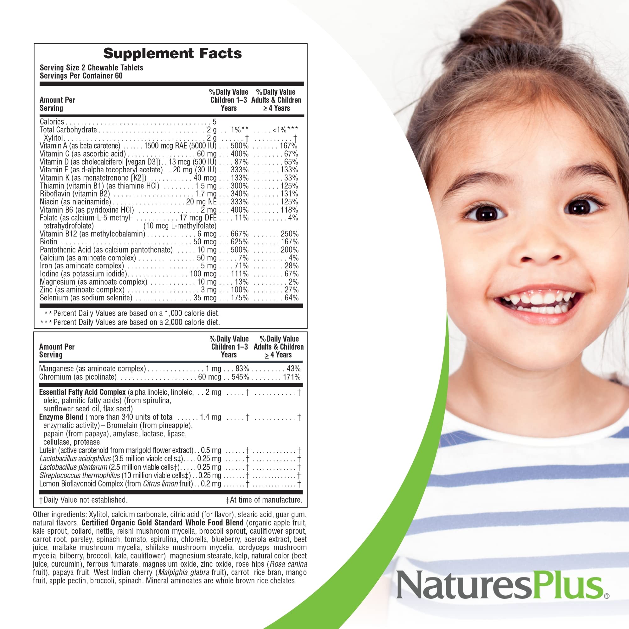 Snapklik.com : NaturesPlus Animal Parade Gold Multivitamin Childrens ...