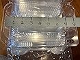 Amazon.com: pizety Bakers Pantry cake roll container Clear Hinged Lid ...