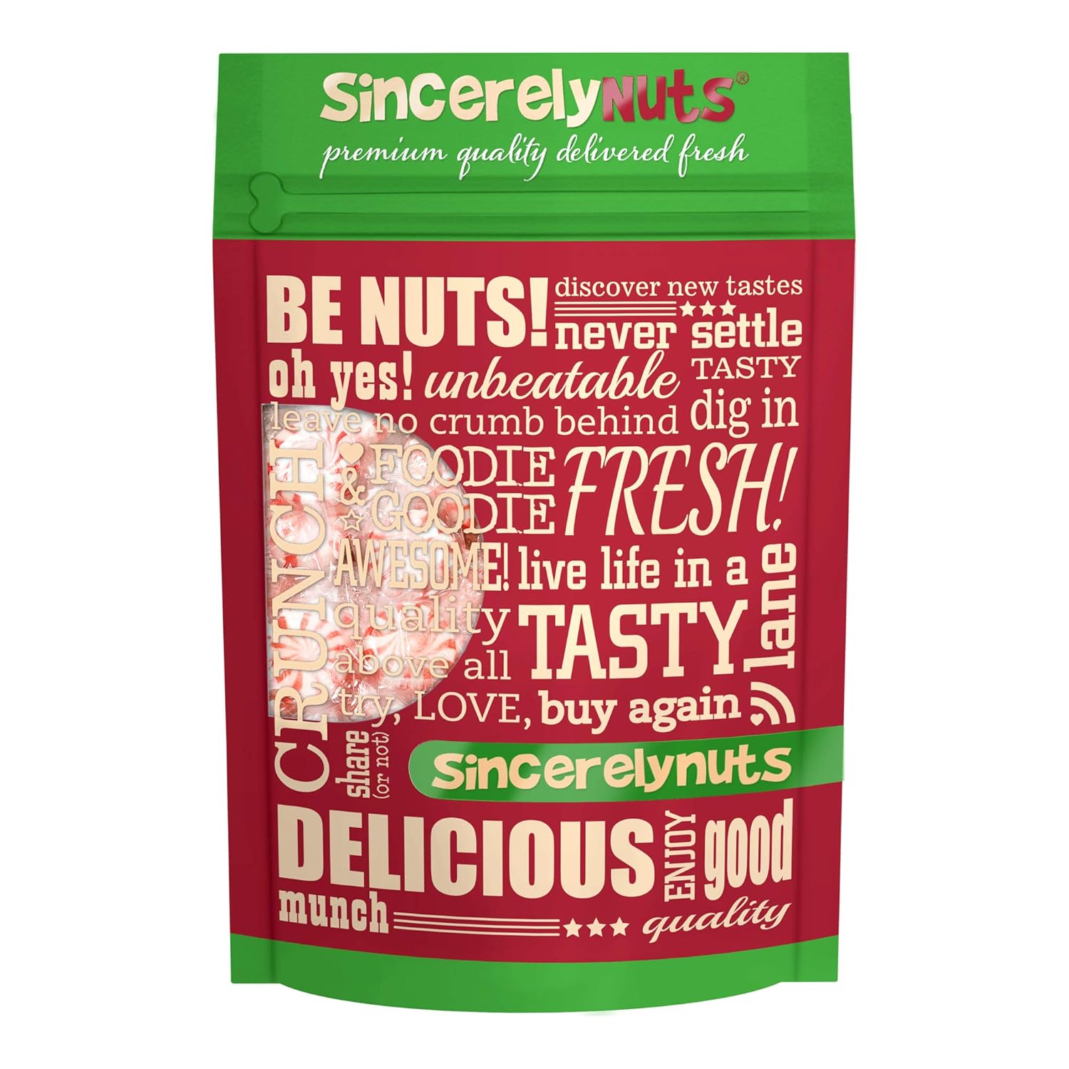 Amazon.com : Sincerely Nuts – Peppermint Starlight Sucking Mints | 3lb ...