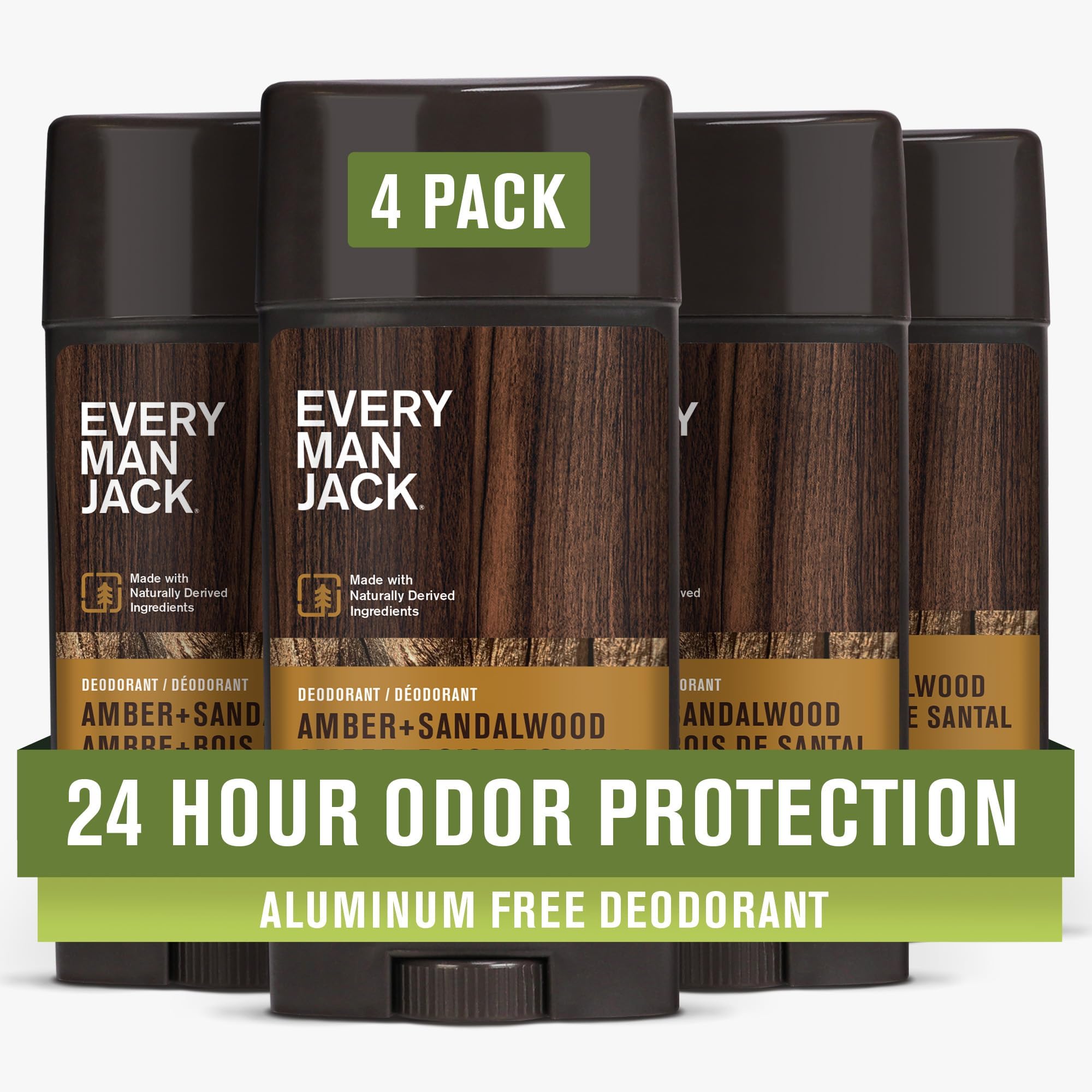 Amazon.com : Every Man Jack Deodorant 3oz Cedarwood (3 Pack ...
