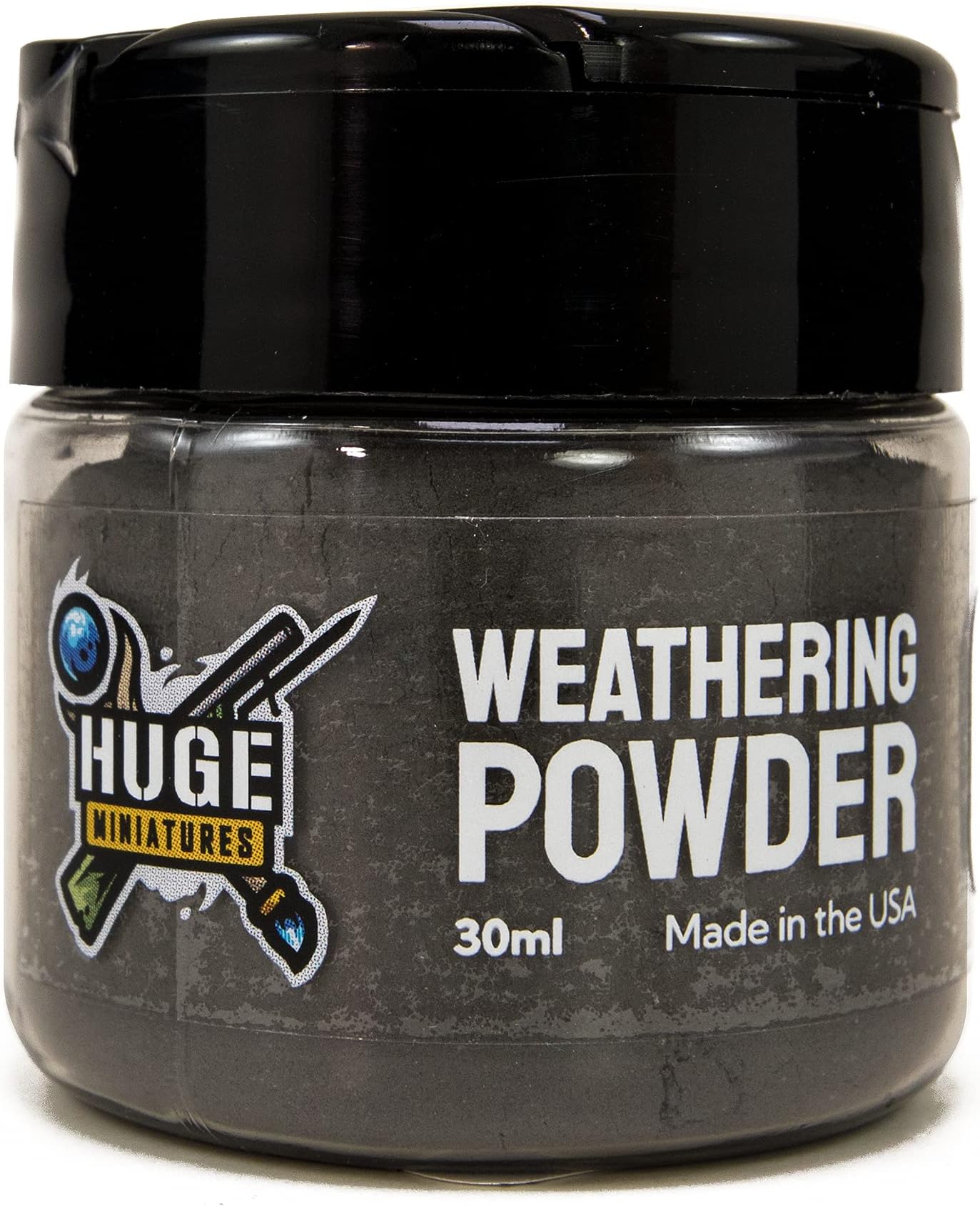 Amazon.com: Huge Miniatures Weathering Powder, Gunmetal Pigment for ...