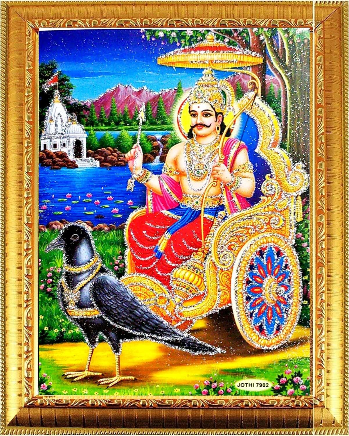 Amazon.com - VCART Now Shani Dev Photo Frame God Goddess Photo Frame