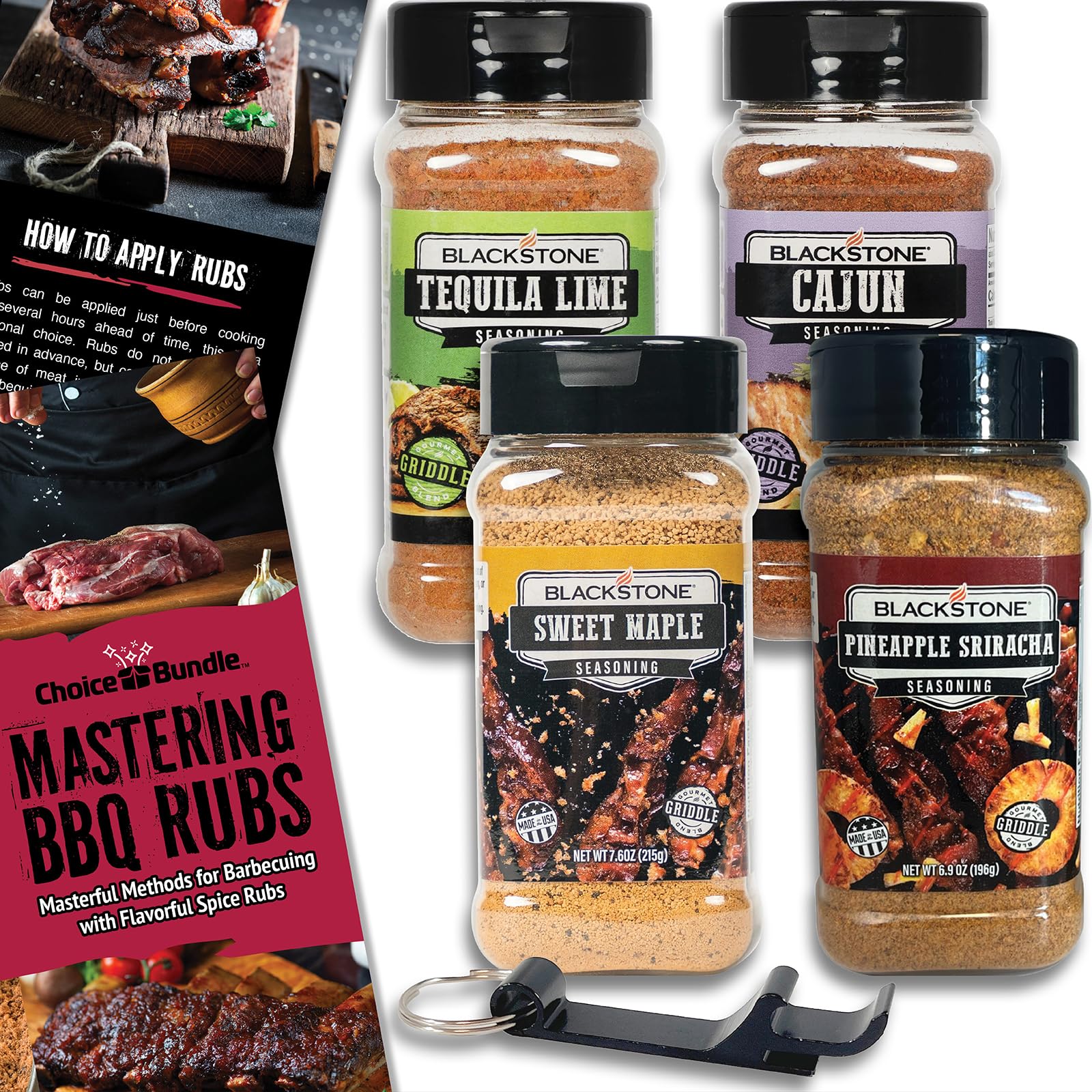 Amazon.com : Blackstone Tequila Lime, Sweet Maple, Pineapple Sriracha ...