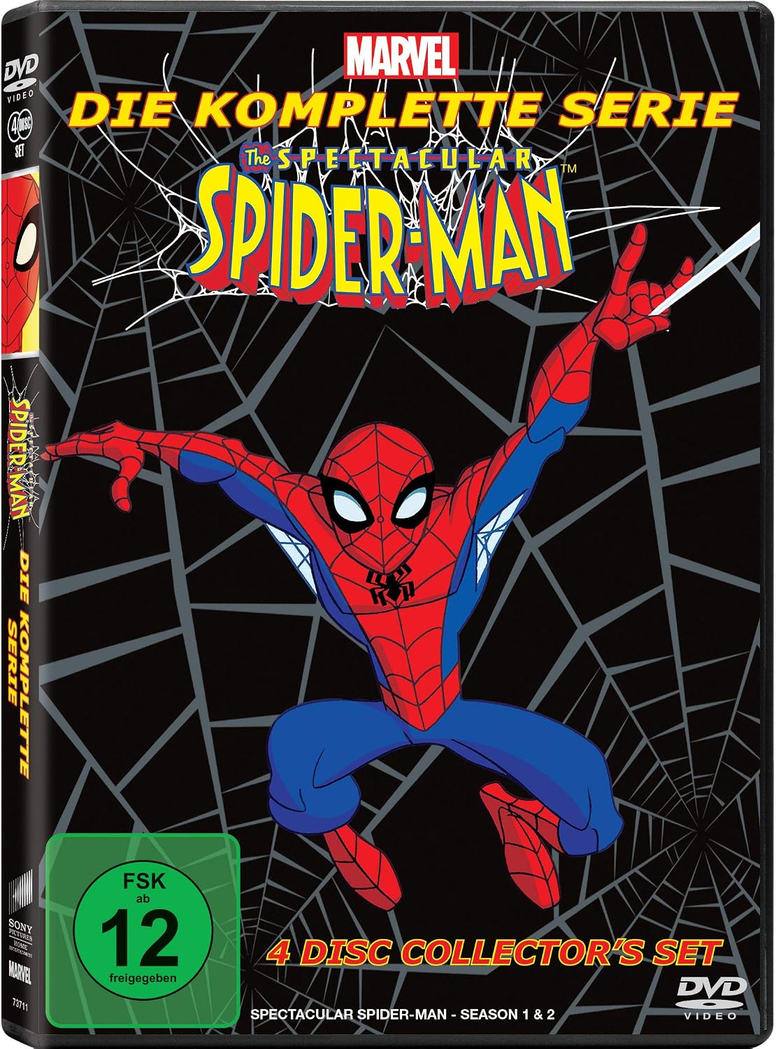 The Spectacular Spider-Man: Die komplette Serie: Amazon.co.uk: Keaton ...