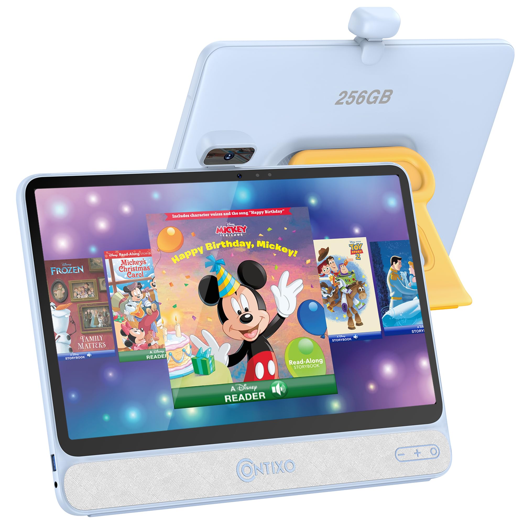 Amazon.com : Contixo A3 Pro Kids Tablet - 80 Disney E-Book FHD 15.6 ...