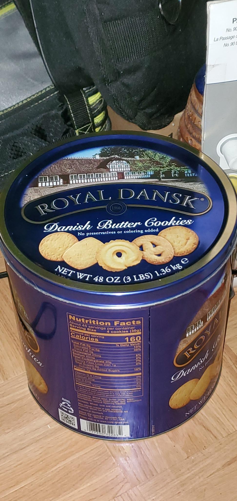 Amazon.com : Danish Butter Cookies, 3-Lb Tin : Grocery & Gourmet Food