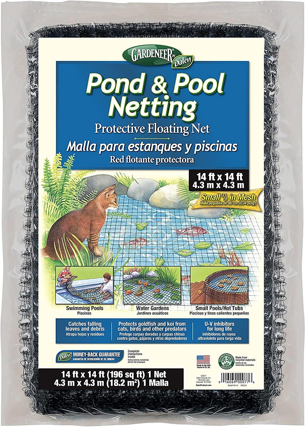 Amazon.com : MAITER Pond Netting Floating Guard Protect Fish Koi (20 ...