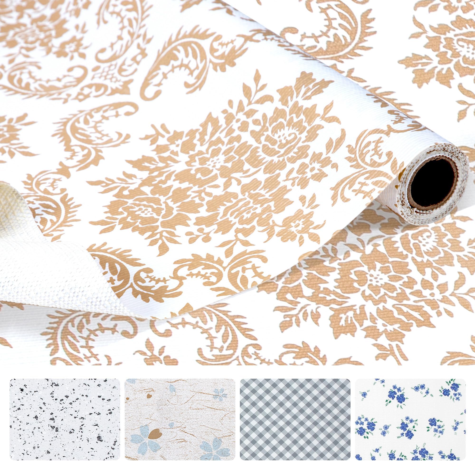 Amazon.com - GLOW4U Self Adhesive Decorative Contact Paper Shelf Liner ...