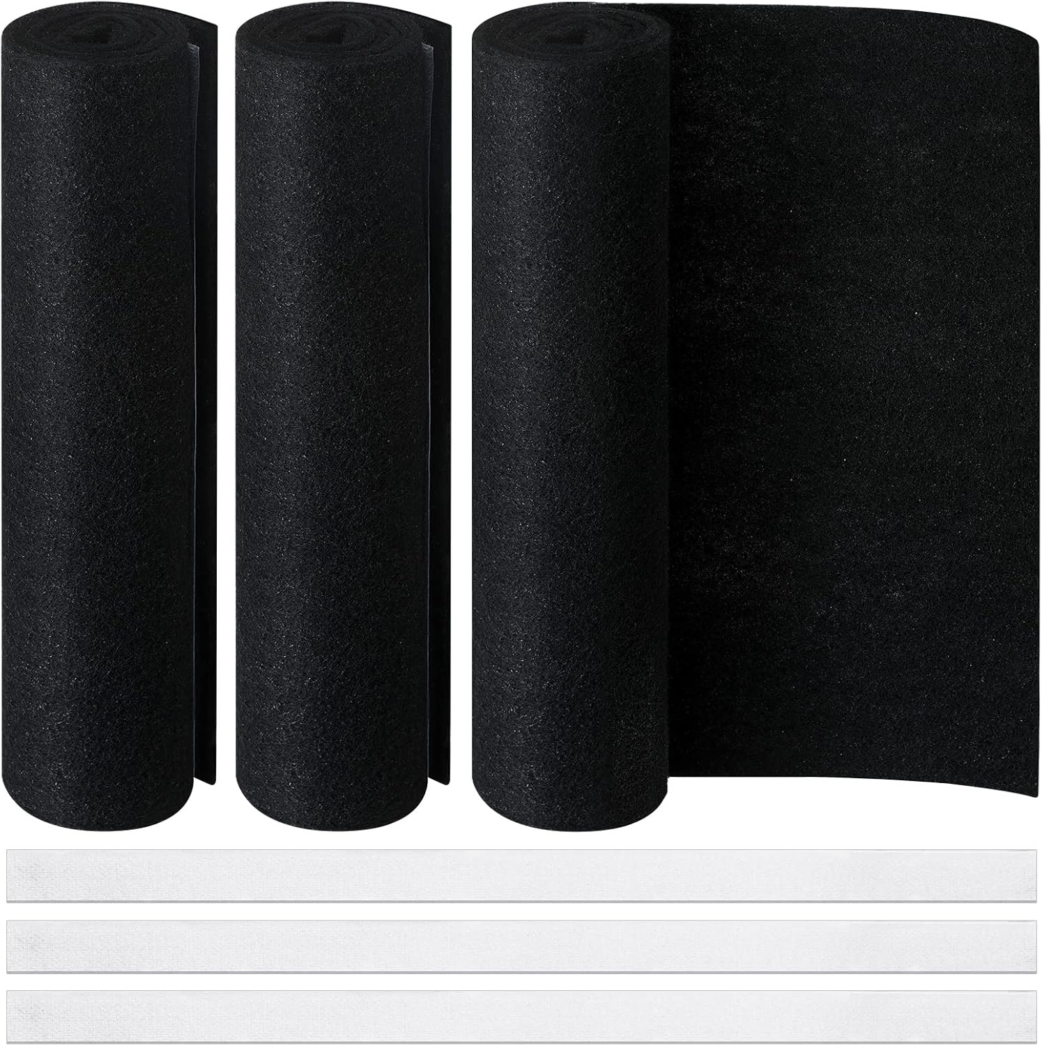Amazon.com: 3 Pack Cut to Fit Carbon Pad Pre Filter Roll 16'' x 48 ...