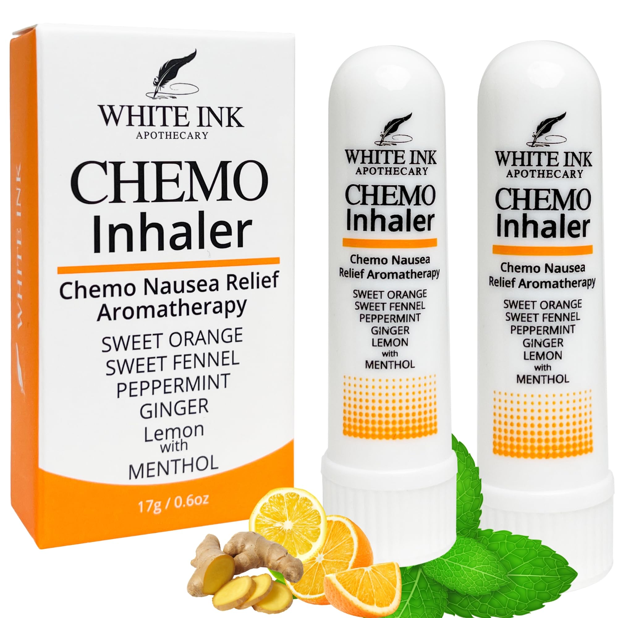 Amazon.com: White Ink Apothecary Chemo Side Effect Relief! Aromatherapy ...