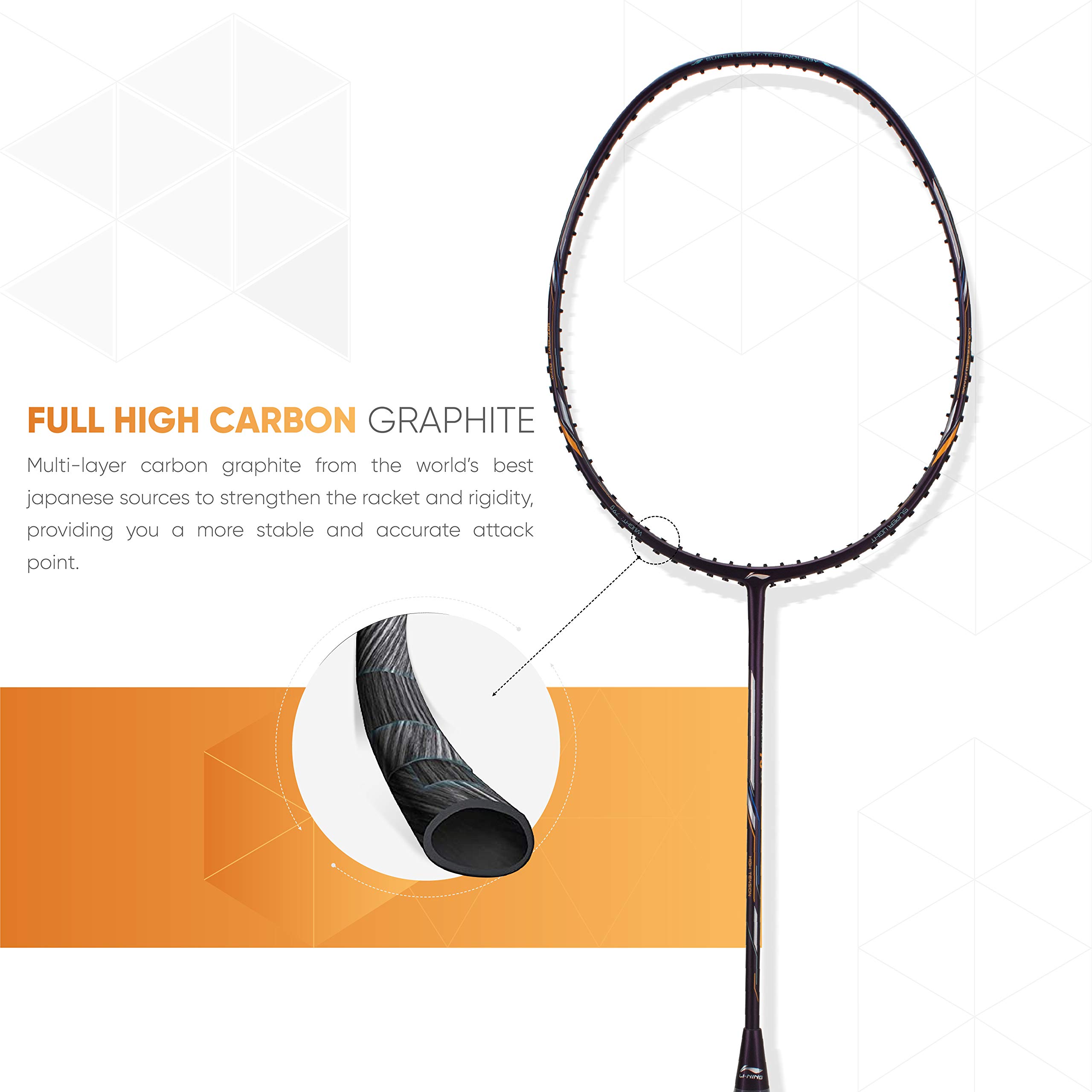 Snapklik.com : Li-Ning Air Force 79 G2 Carbon Fibre Unstrung Badminton Racket