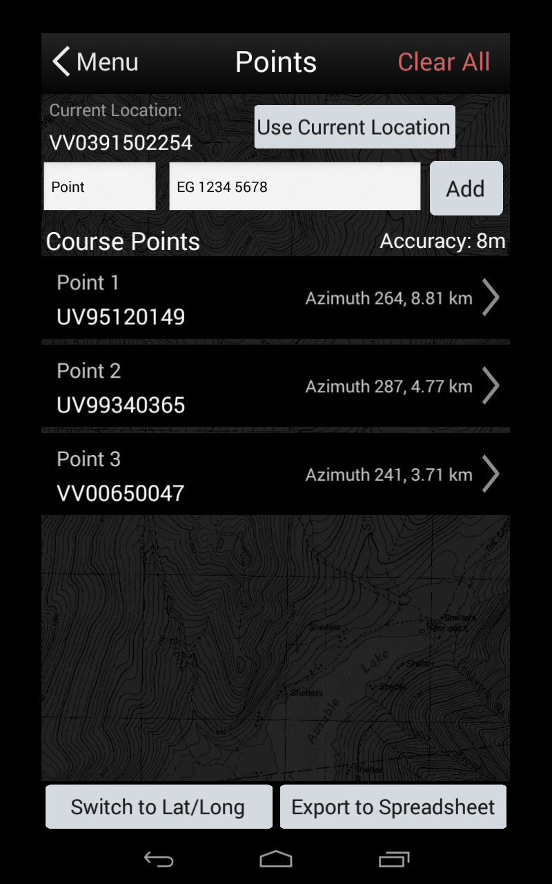 Land Nav Assistant - App on Amazon Appstore