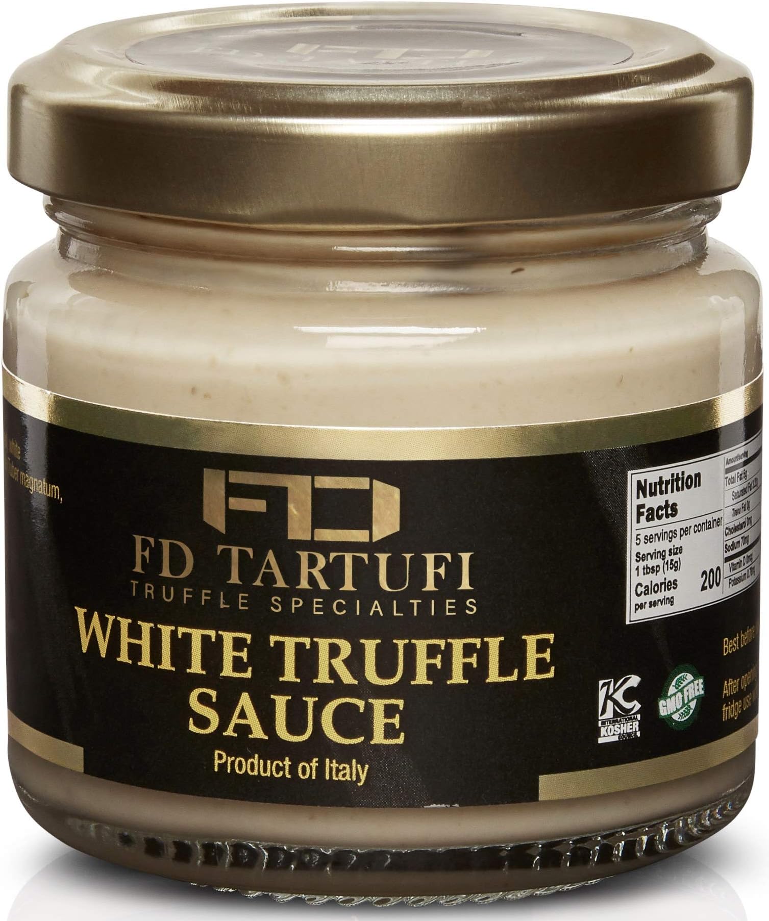Amazon.com: FD TARTUFI White Truffle Sauce 80g (2.82oz) - Gourmet Sauce ...