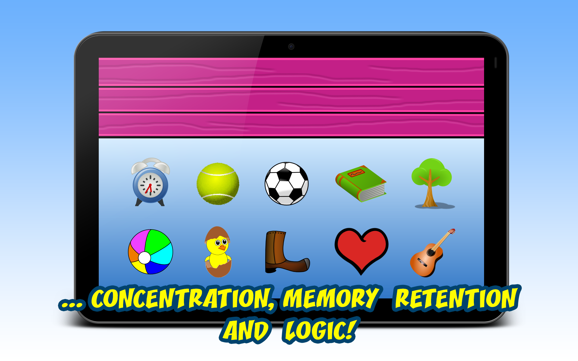 10 Games for Kids & Babies (train memory, matching, learn numbers, 123 ...