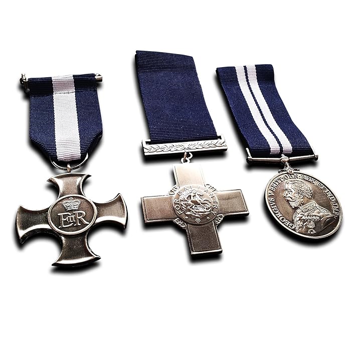 Buy Military Medal Group Set Distinguished Service Cross, George Cross ...