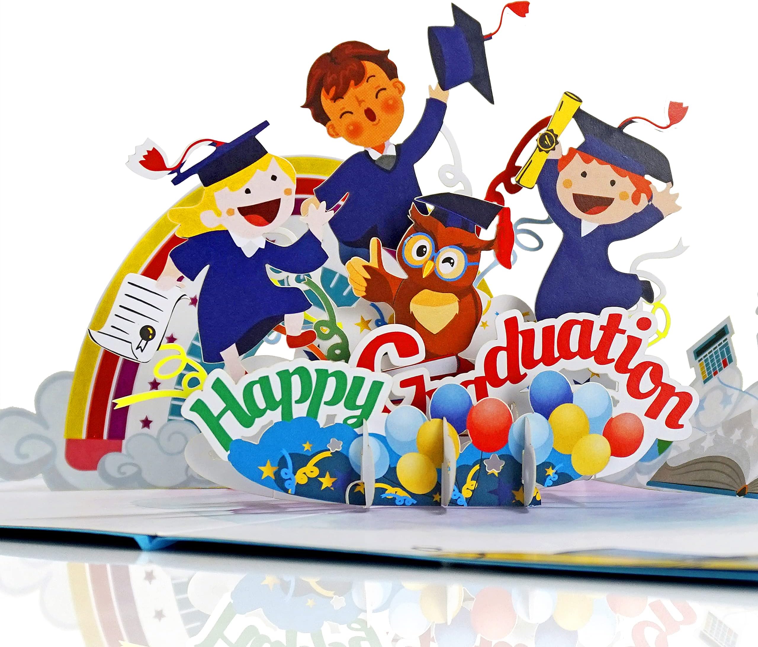 Amazon.com : CUTPOPUP Congratulations Card Pop Up, Graduation Card, 3D ...