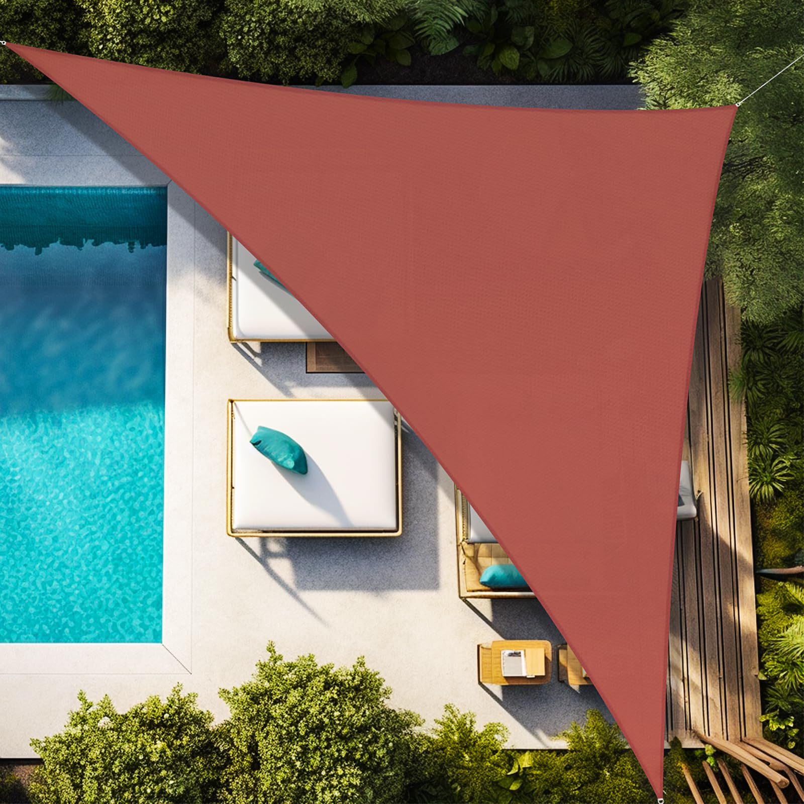 Snapklik.com : Artpuch 15X15X21 Sun Shade Sail Curved Commercial ...