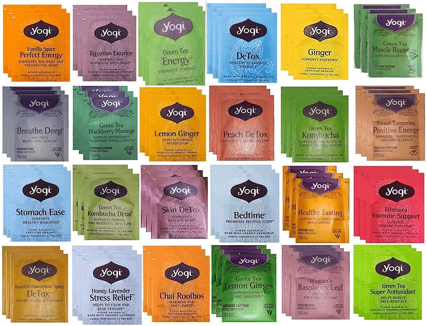 Amazon.com : Chami Tea Sampler Gift Set | Apple & Cinnamon, Jasmine ...